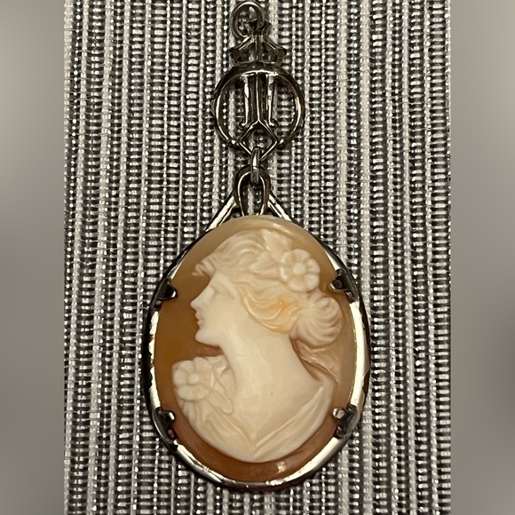 Ostby Barton | Jewelry | Antique Ostby Barton Cameo Sterling Silver ...